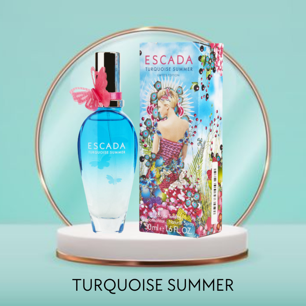 Jual Escada Turquoise Summer Mini Miniature Parfum EDT 4 ml Limited ...