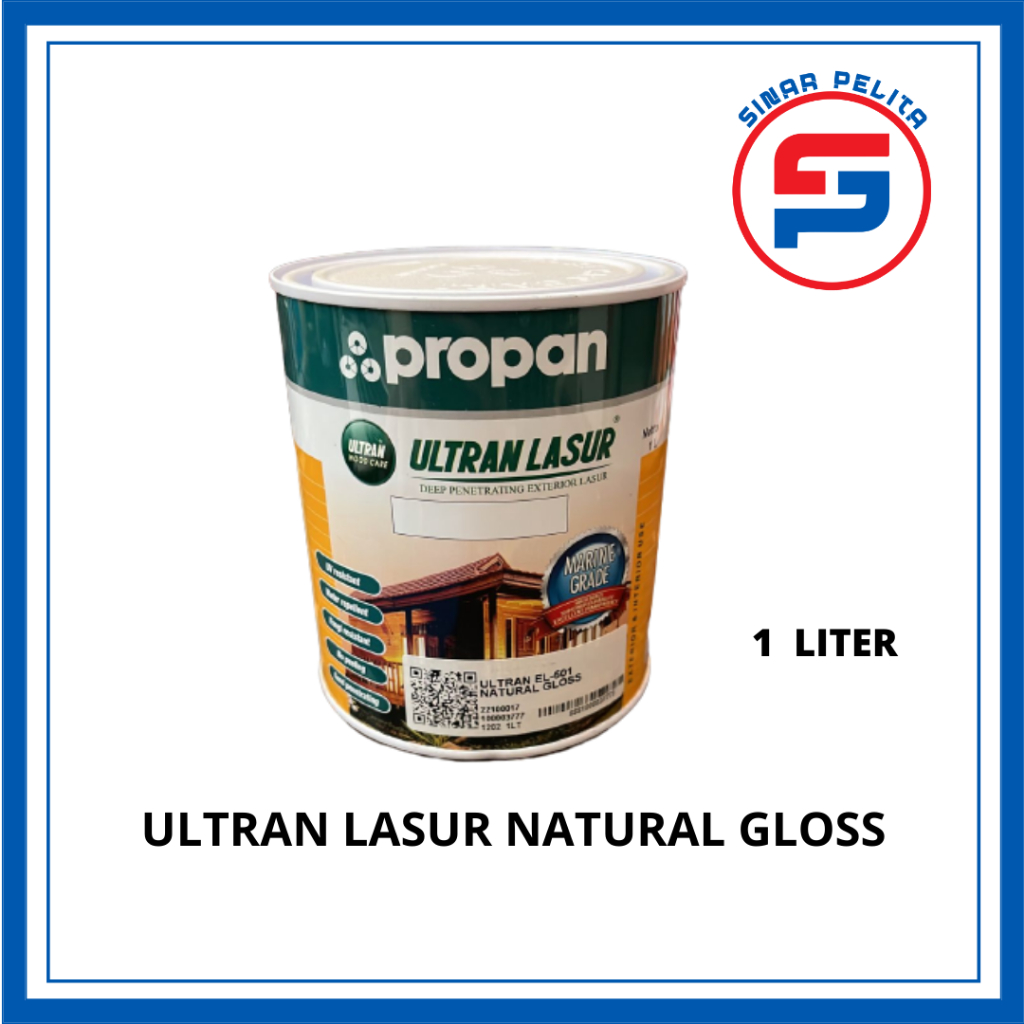 Jual ULTRAN LASUR PROPAN / CAT EXTERIOR KAYU / CAT PROPAN / CAT KAYU ...