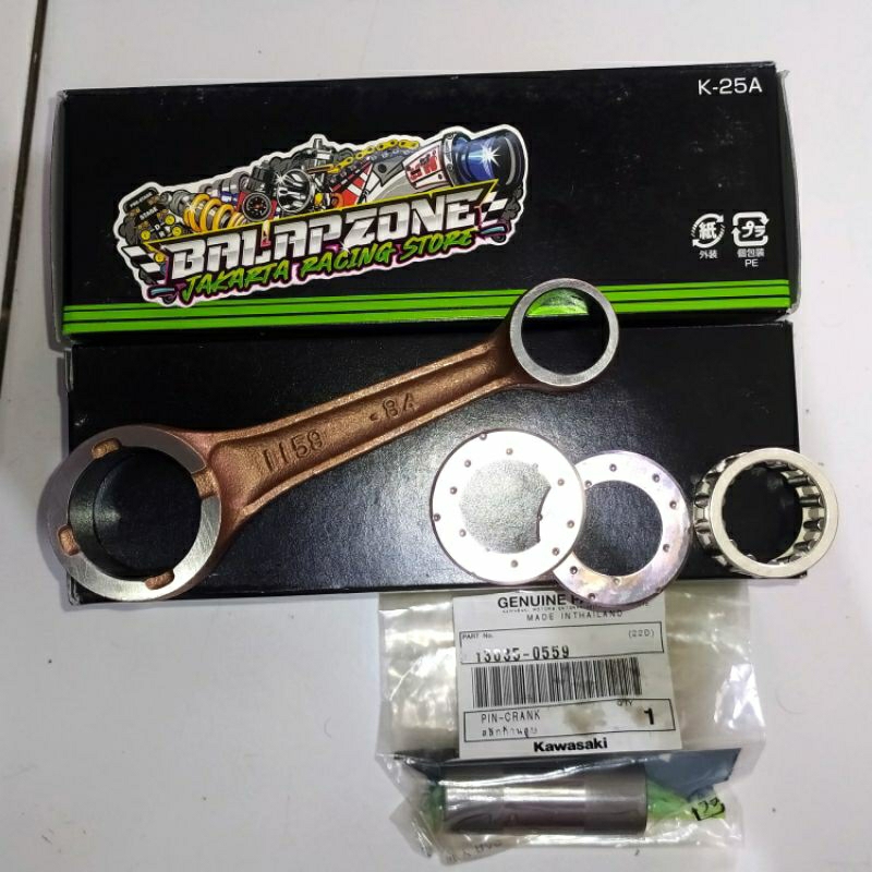 Jual Stang seher stang piston connecting rod kawasaki ninja R 150 pen ...