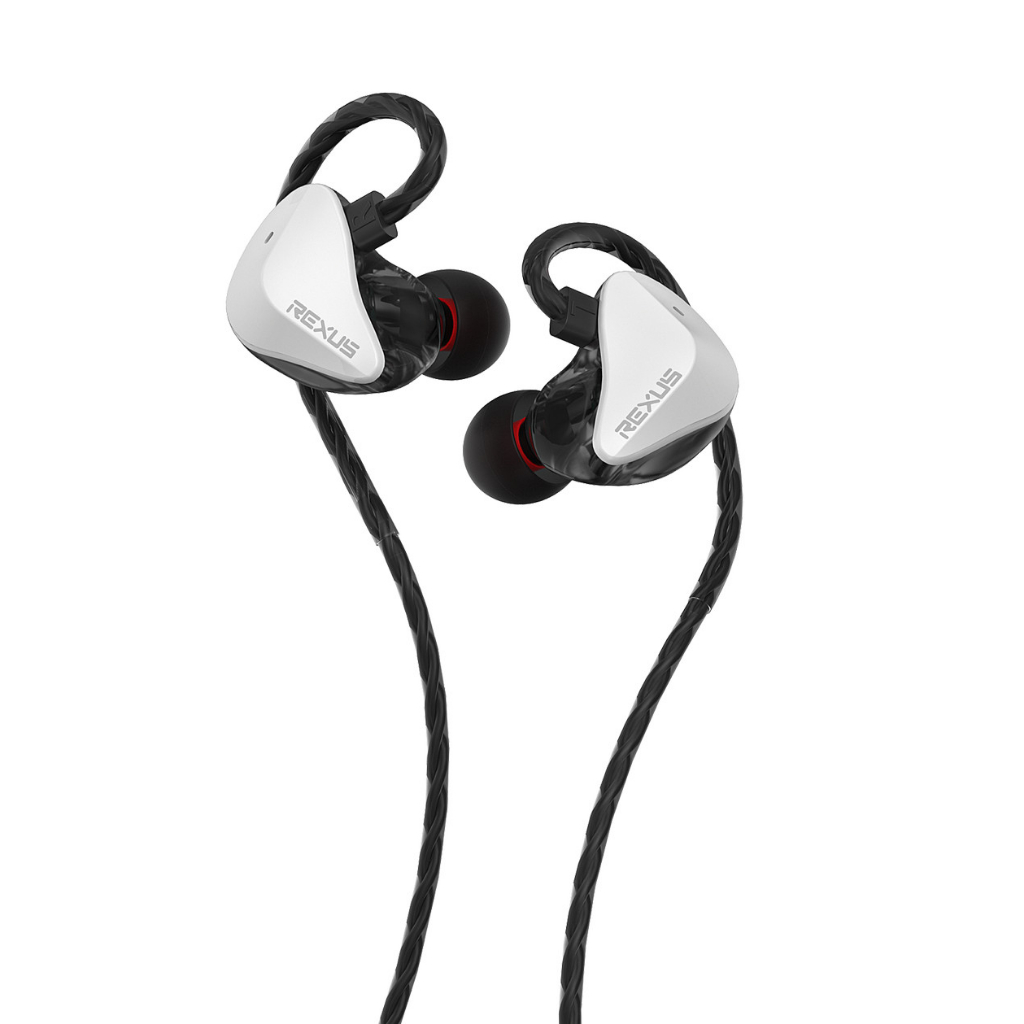 Jual earphone gaming rexus wired audio 3.5mm bass stereo for p4 p5 ...