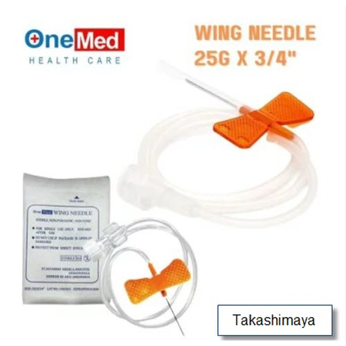 Jual Onemed Wing Needle 25G Jarum Sayap Wing | Shopee Indonesia