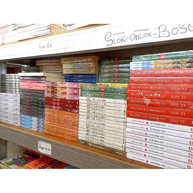 Jual OBRAL BUKU NOVEL ORIGINAL / RANDOM / SERBA 10.000 RIBUAN / JUDUL ACAK / ROMANCE / REMAJA ...