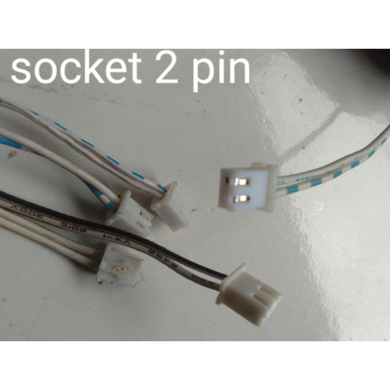 Jual Socket 2 pin soket 2 pin socet 2 pin socket 2 pin mesin tv cina ...