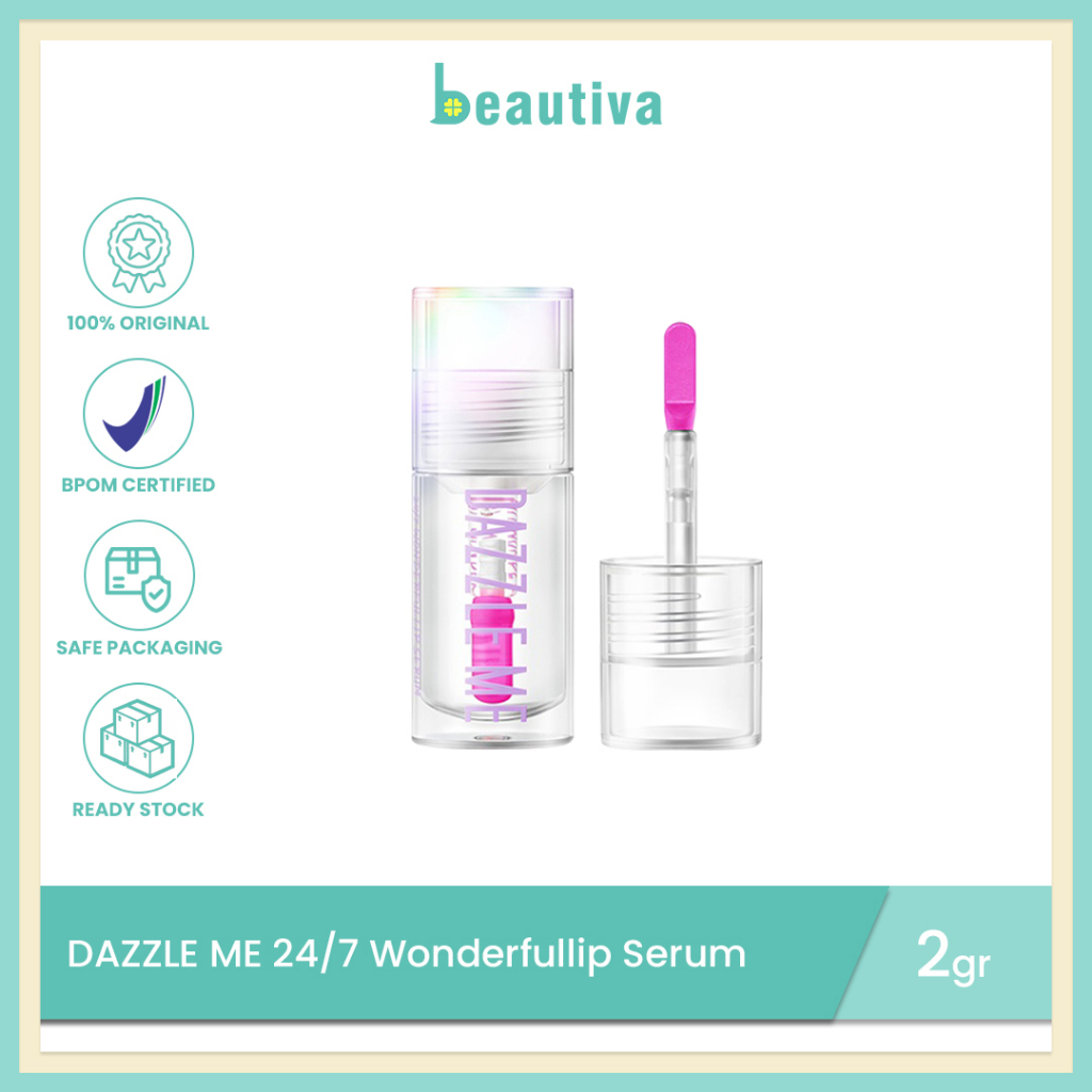 Jual DAZZLE ME 24/7 Wonderfullip Serum | Shopee Indonesia