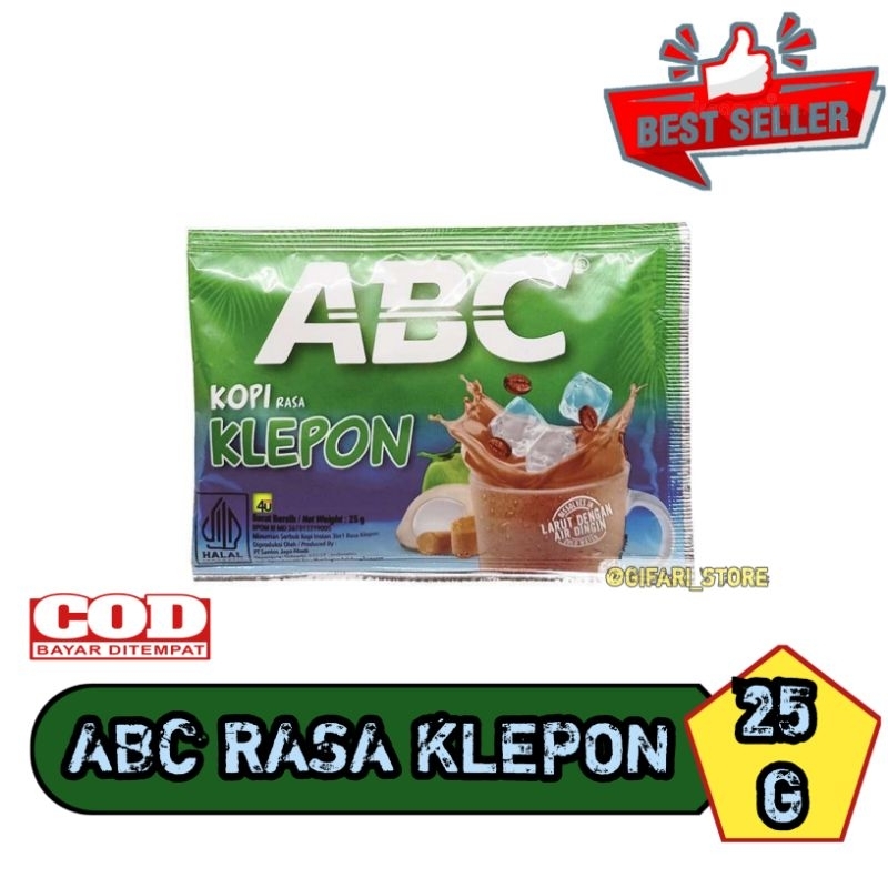 Jual Kopi ABC KLEPON - 1 Renteng Isi 10 Sachets | Shopee Indonesia