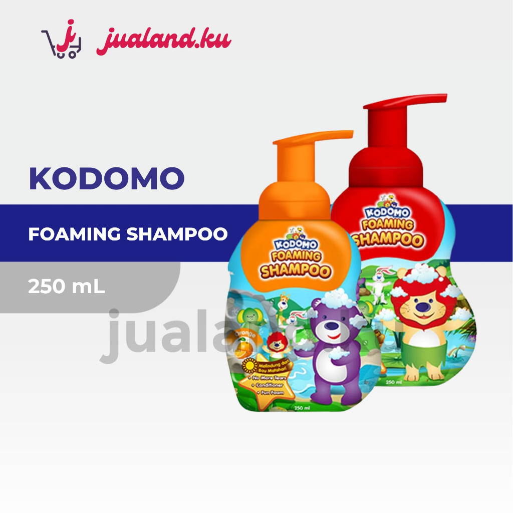 Jual Kodomo Foaming Shampoo Strawberry / Orange 250 mL | Shopee Indonesia