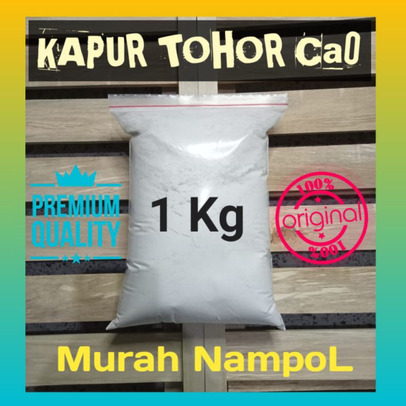 Jual KAPUR TOHOR ( 1 KG ) CAO BUBUK KERING 100% ASLI MURNI BATU KAPUR ...