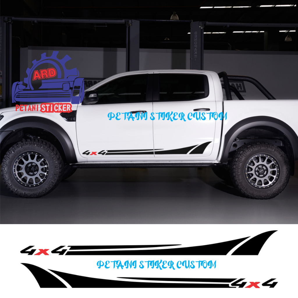 Jual LIST MOBIL STIKER MOBIL TRITON STICKER MITSUBISHI TRITON,HILUX ...