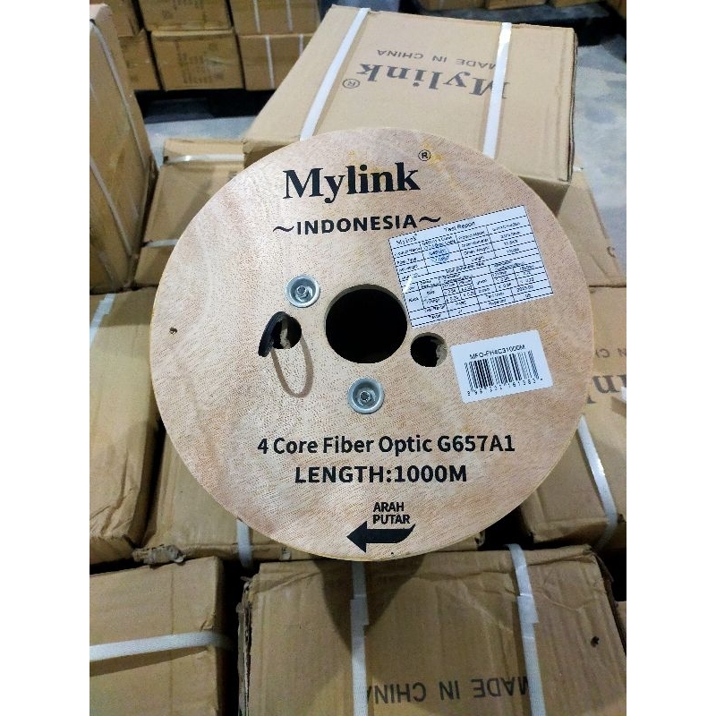 Jual Kabel Fiber Optic 4 Core 3 Sling Round My Link | Shopee Indonesia