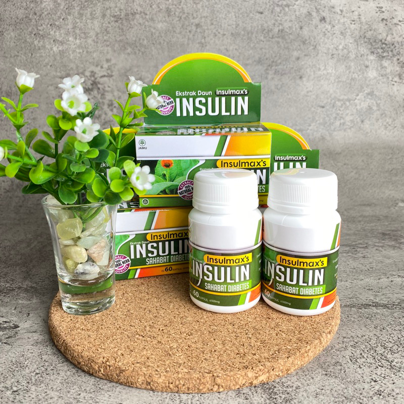 Jual Ekstrak Daun Insulin Insulmax’s 60kapsul | Shopee Indonesia