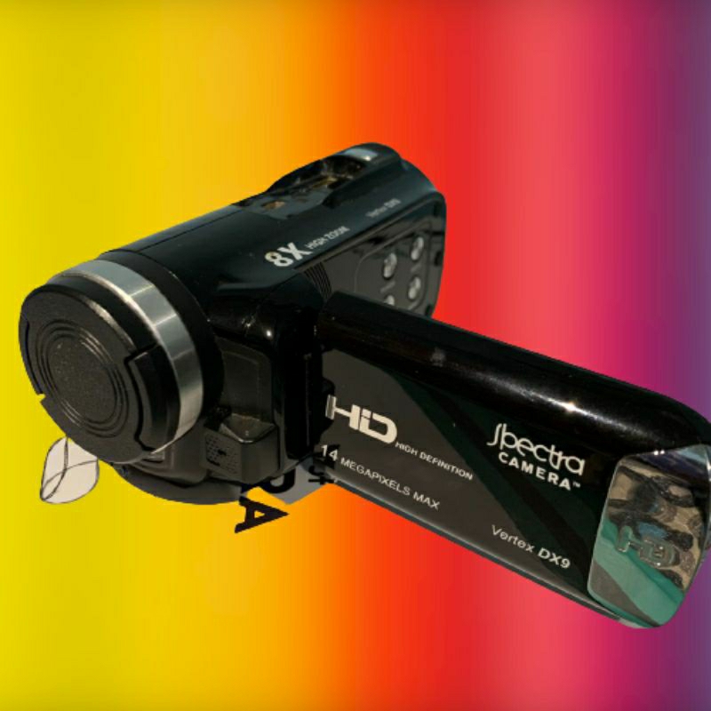 Jual Handycam/Kamera Tangan 14MP Max Spectra DX9 8X High Zoom ...