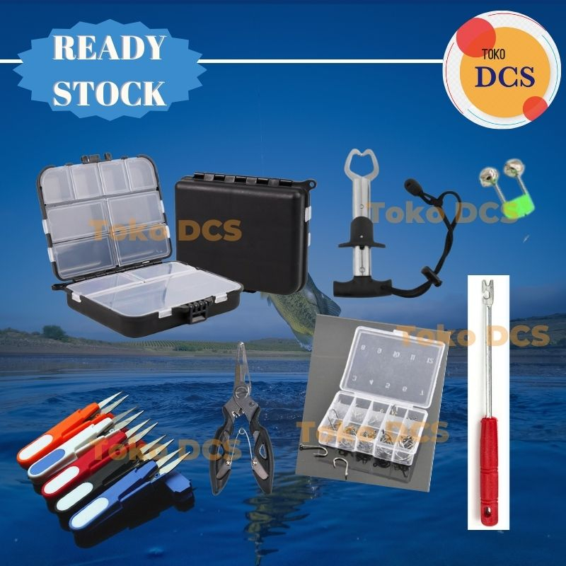 Jual Set Alat Pancing Peralatan Mancing Lengkap Memancing Gunting Tang ...