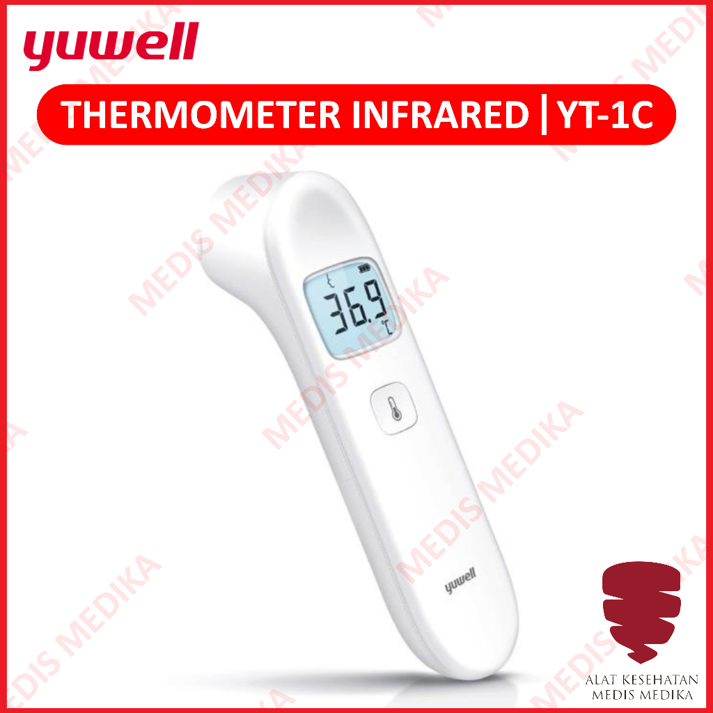 Jual Thermometer Infrared Yuwell YT-1C YT1C YT1 YT 1 Digital Termometer ...