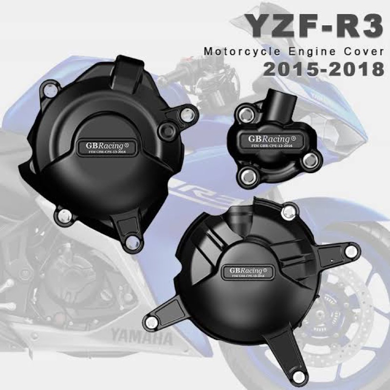 Jual Cover Engine Yamaha R25 MT25 Old / New Model GB Racing | Shopee ...