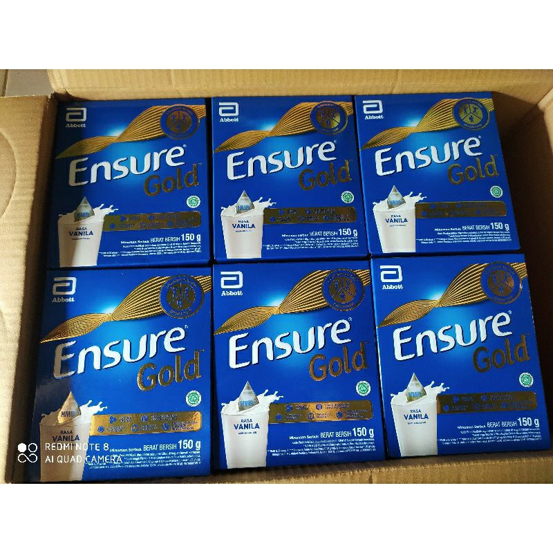 Jual ENSURE GOLD Vanila 150g Kemasan Baru | Shopee Indonesia