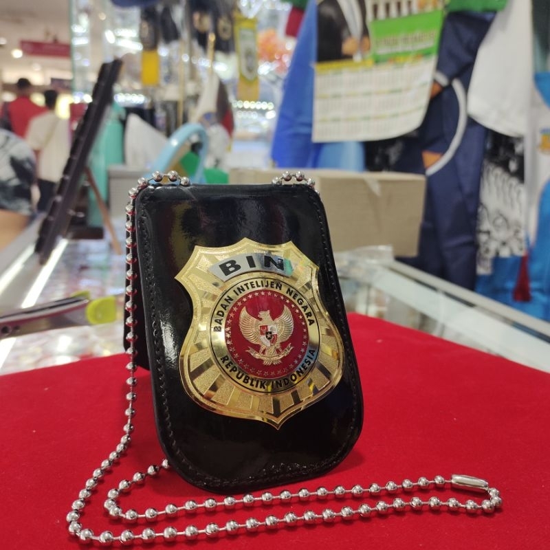 Jual pin BIN / dompet KTA BIN / BADAN INTELIJEN NEGARA RI / plat mobil satuan | Shopee Indonesia