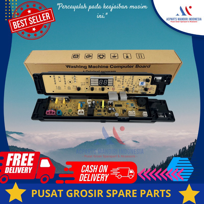 Jual PANASONIC NA-F903B modul pcb mesin cuci Top loading | Shopee Indonesia