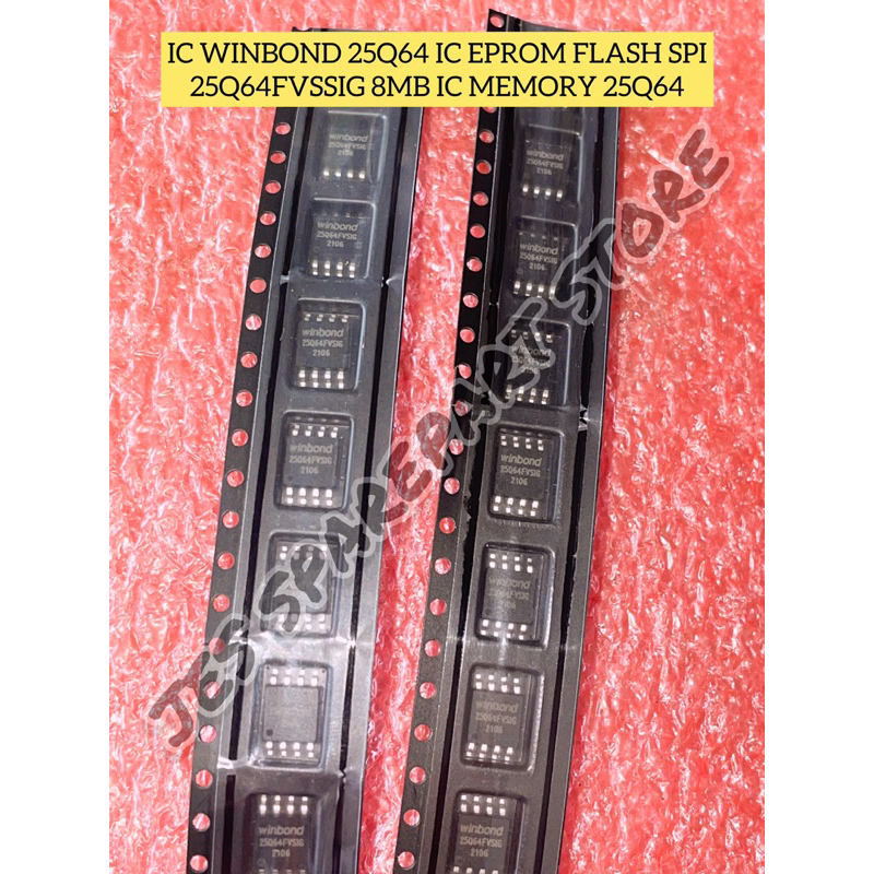 Jual IC WINBOND 25Q64 IC EPROM FLASH SPI 25Q64FVSSIG 8MB IC MEMORY 25Q64 | Shopee Indonesia
