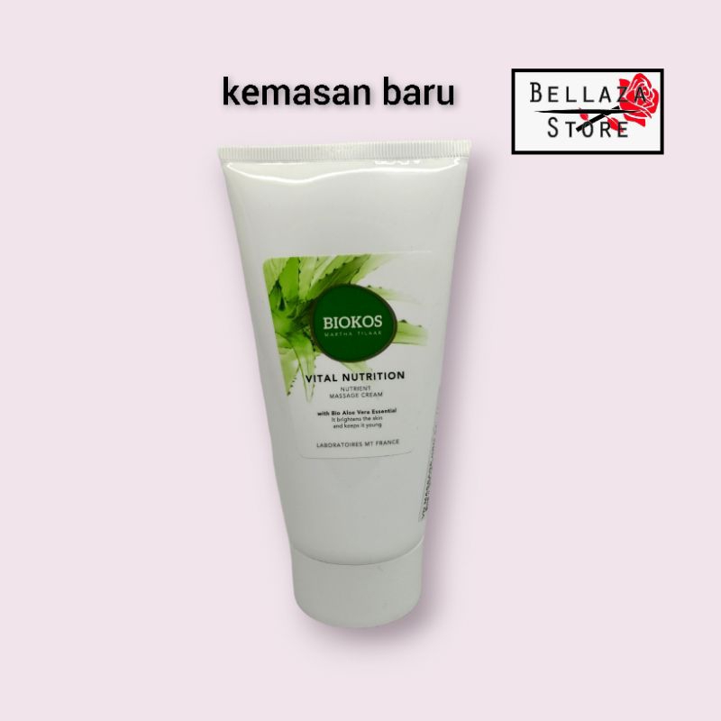 Jual Biokos Vital Nutrition Massage Cream | Shopee Indonesia