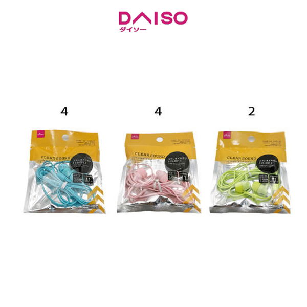 Jual Daiso Stereo Earphone (CS-001) | Shopee Indonesia