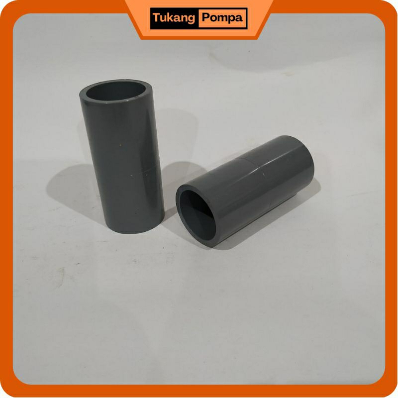 Jual Sok Polos PVC 1 inch Rucika AW / Soket Polos PVC 1 inch Rucika AW ...