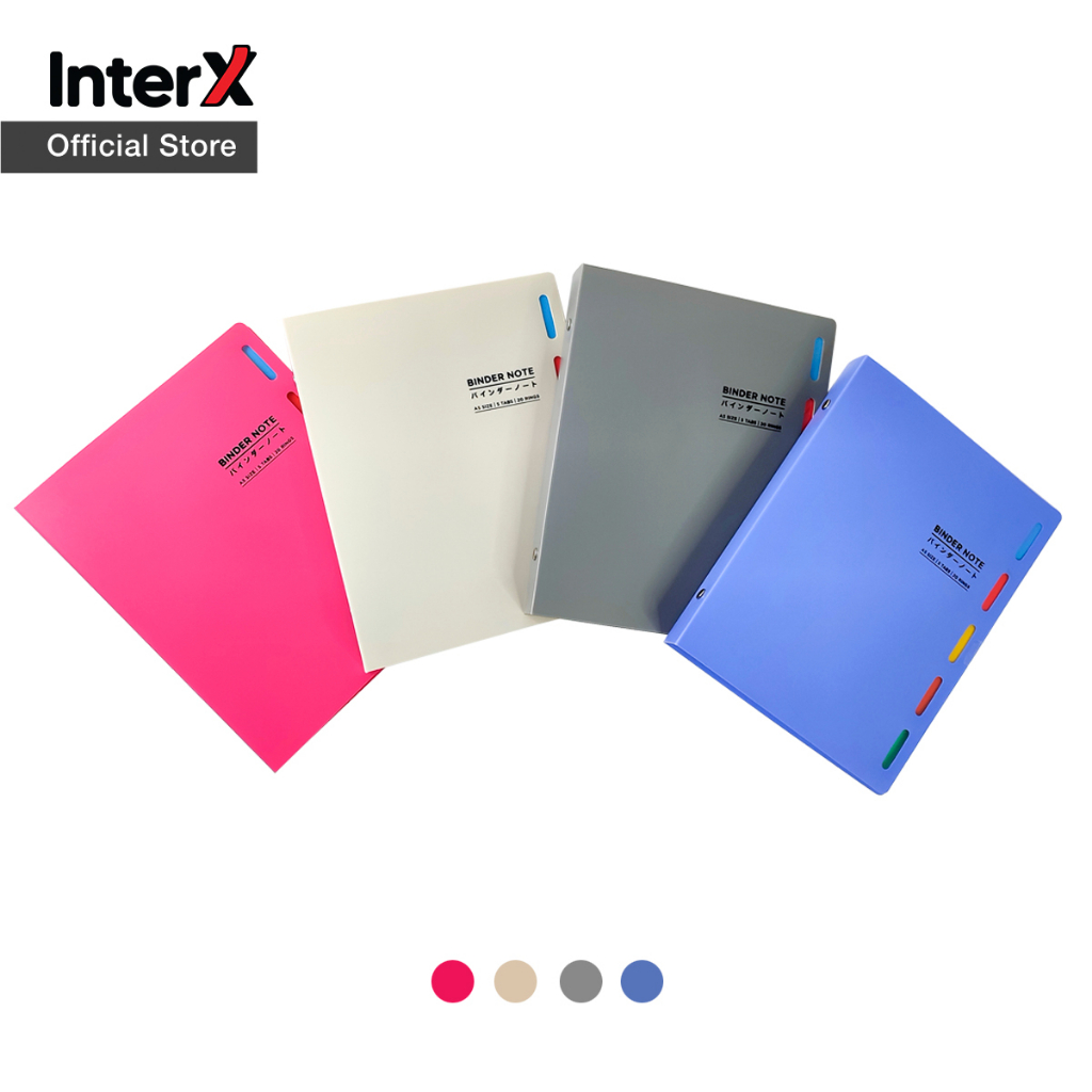 Jual InterX Folder Binder Note Seri Pasteldream Buku Catatan Agenda A5 | Shopee Indonesia