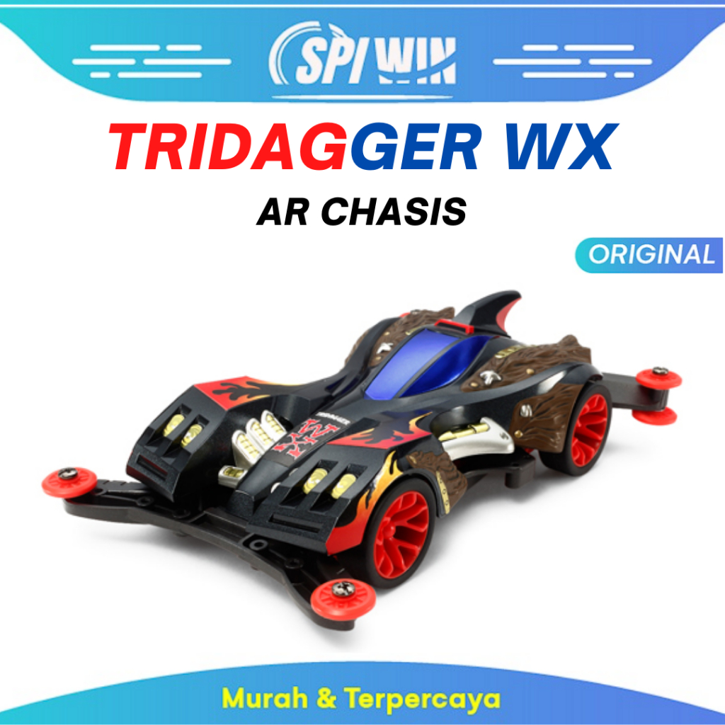 Jual Tamiya Tridagger WX Original ( AR Chassis ) - 19449 | Shopee Indonesia