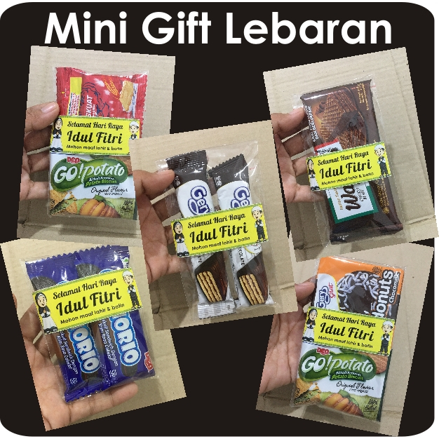 Jual Mini Gift snack lebaran | Mini Gift Viral | Mini Hampers | angpao ...