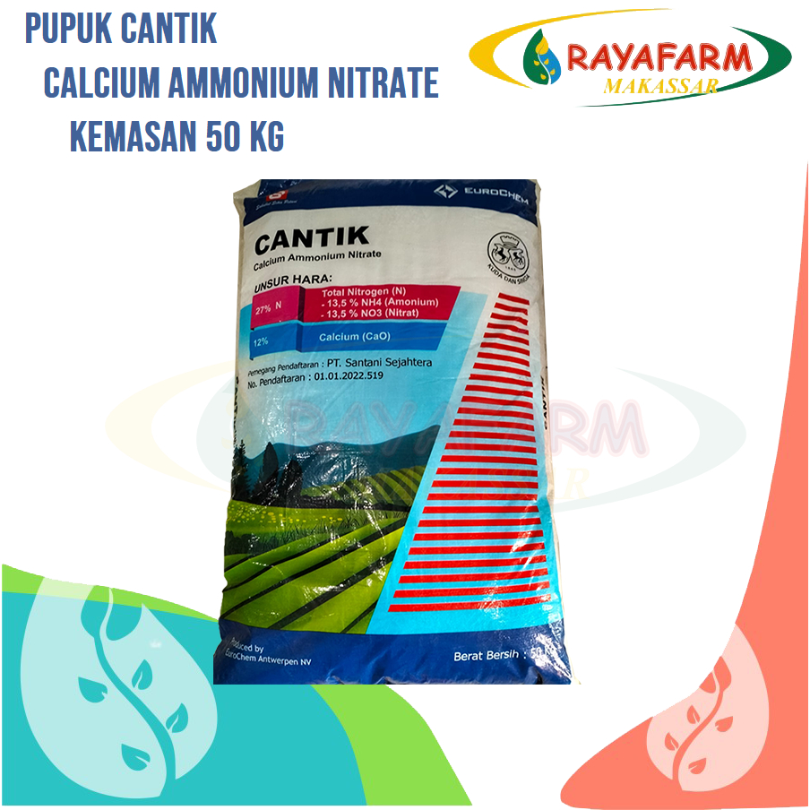 Jual Pupuk Cantik Calcium Ammonium Nitrat 50kg | Shopee Indonesia