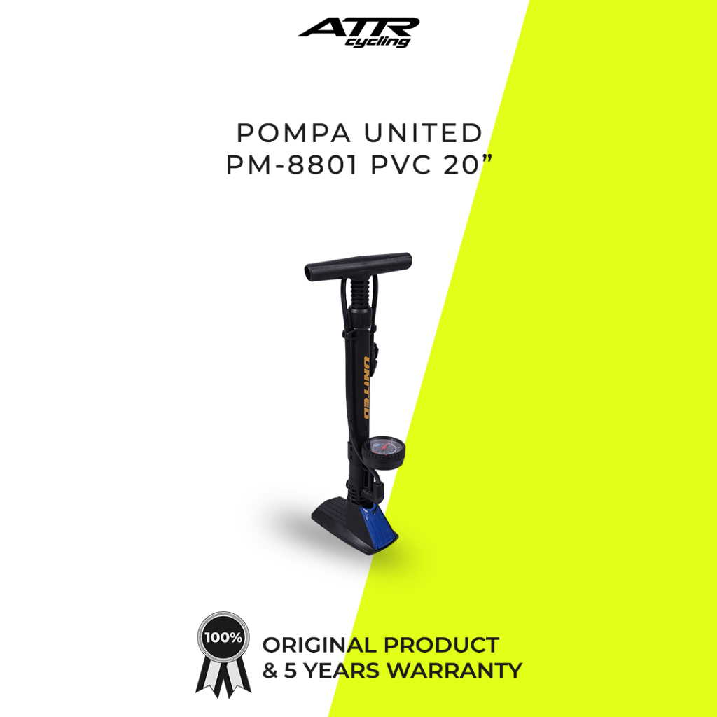Jual Pompa Sepeda UNITED PM 8801 METER MTB / Lipat / Balap / BMX ...