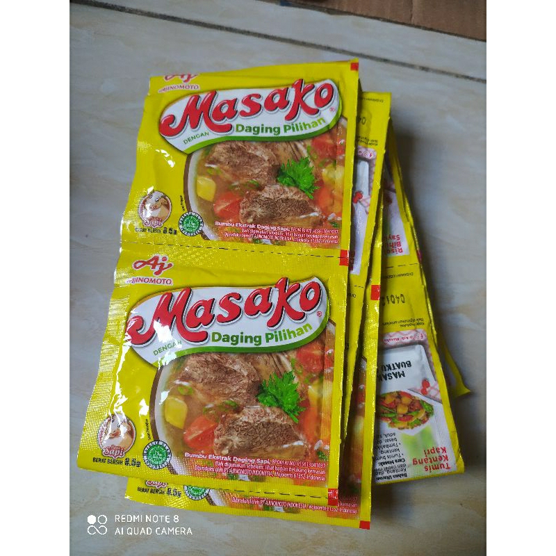 Jual Masako sapi 8,5g isi 12bks Ajinomoto dengan daging pilihan ...