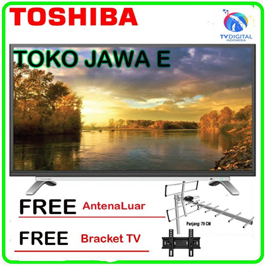Jual LED TV TOSHIBA 32 inch 32S25KP DVBT2 DIGITAL TV (Tanpa STB Lagi) - GARANSI RESMI | Shopee ...