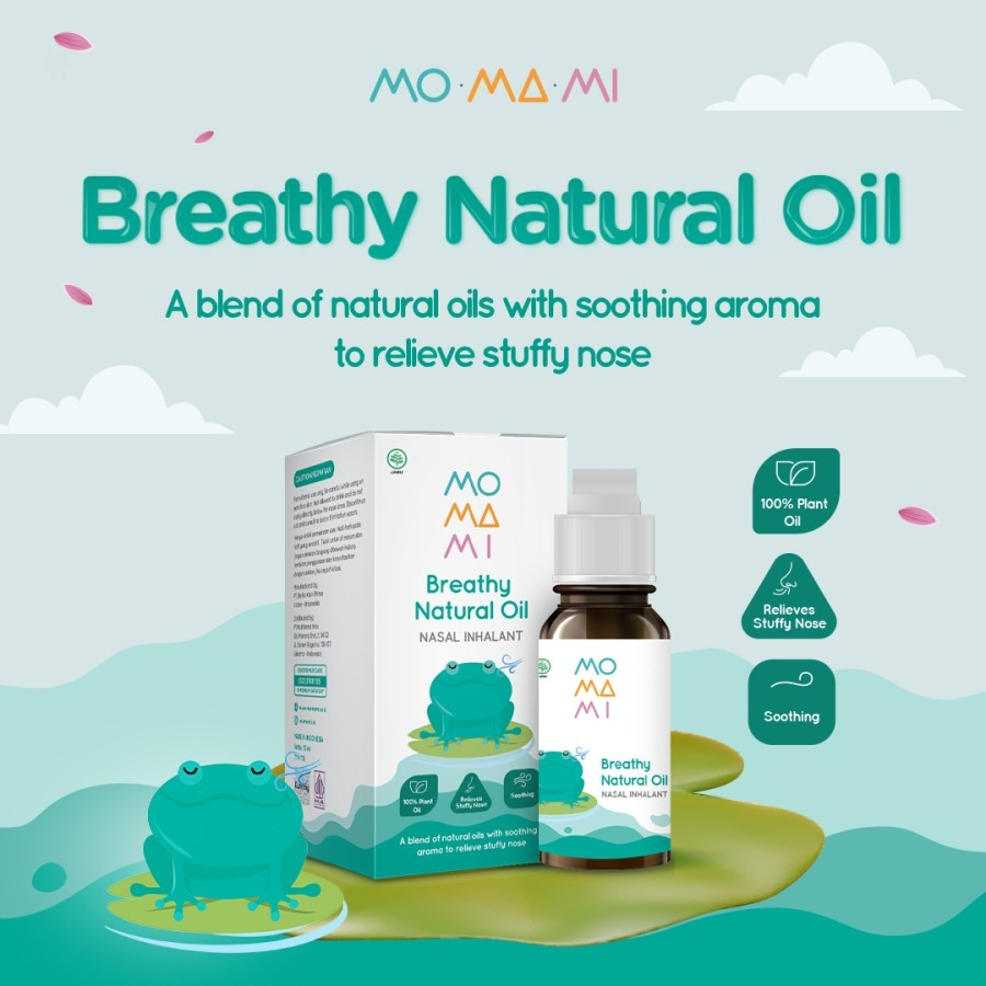 Jual Momami Breathy Natural Oil 10 ml / Inhalant Oil | Shopee Indonesia