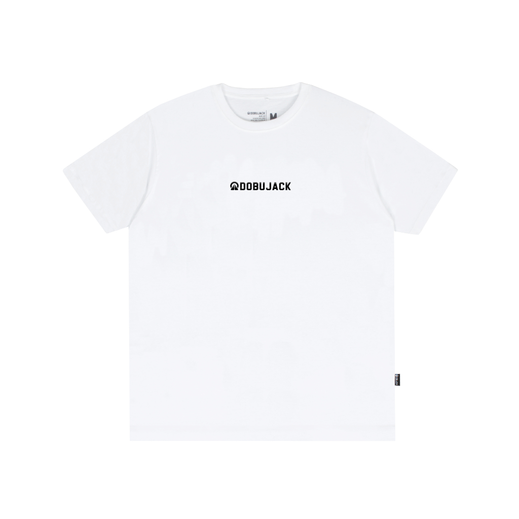 Jual Dobujack Tshirt Little Logo Black White Tees | Shopee Indonesia