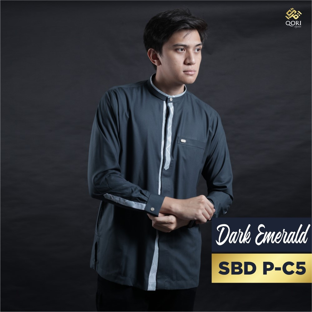 Jual Qori Apparel Signature Badzil Baju Koko Casual (Lengan Panjang ...