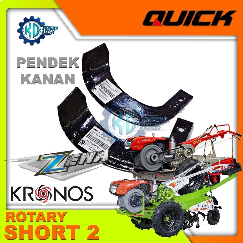 Jual ROTARY SHORT 2 KANAN PENDEK - ROTARY BLADE ZENA KRONOS - ORIGINAL ...