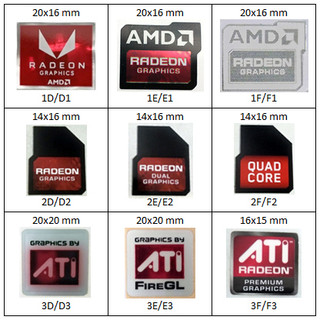 Jual Stiker Sticker AMD ATI Radeon Graphics Original | Shopee Indonesia