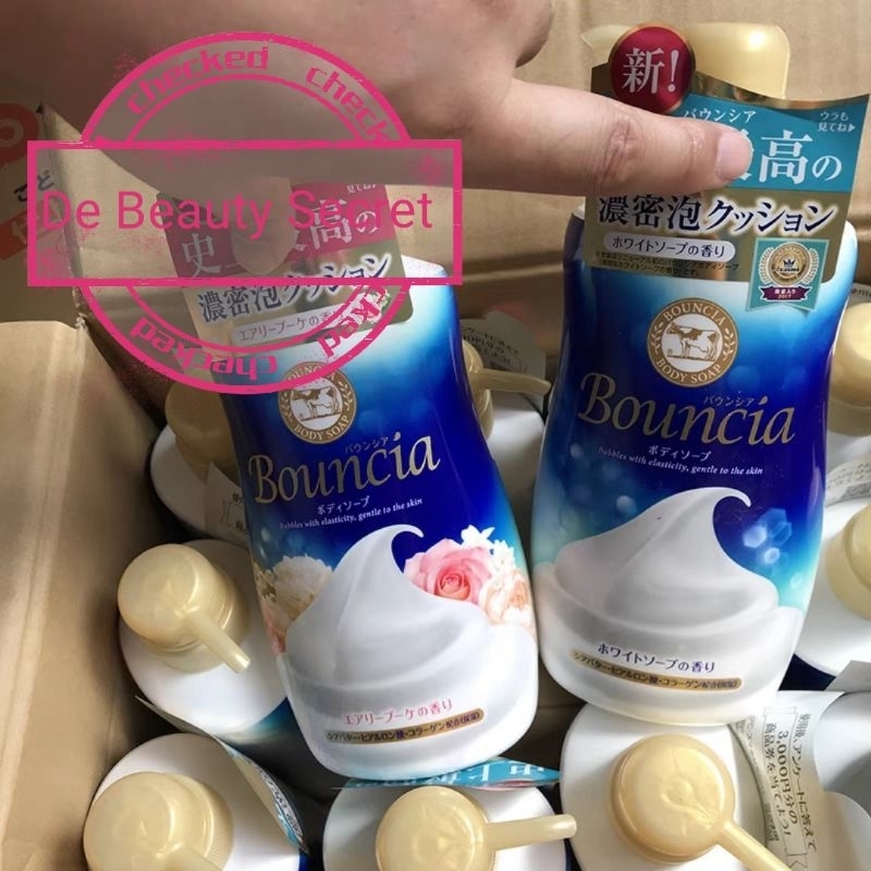 Jual BOUNCIA BODY SOAP Shower milk body wash (sabun mandi susu mandi ...
