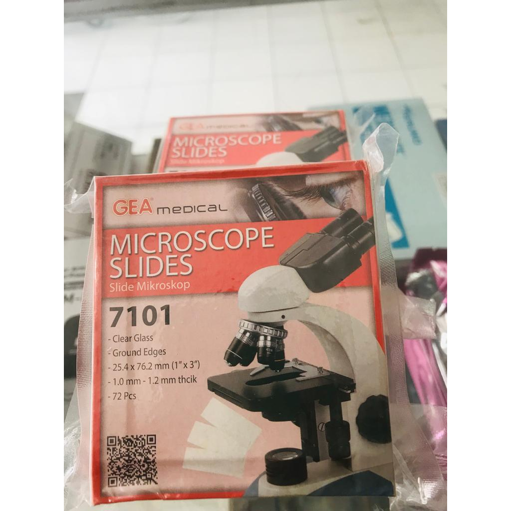 Jual Objek Glass 7101 GEA Kaca Mikroskop Microscope Slides 7101 GEA ...