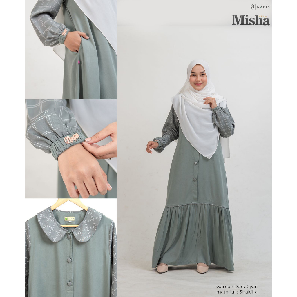 Jual Misha Dress Kekinian, Simple, Referensi Outfit Hangout | Shopee ...