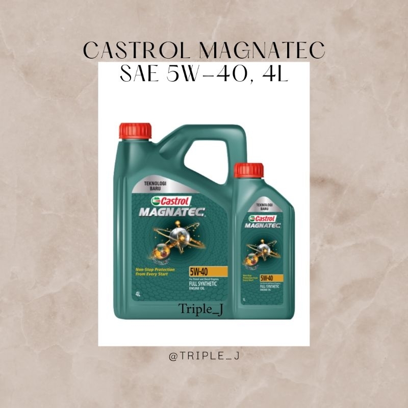 Jual Castrol Magnatec Dualock 5W-40 4L | Shopee Indonesia