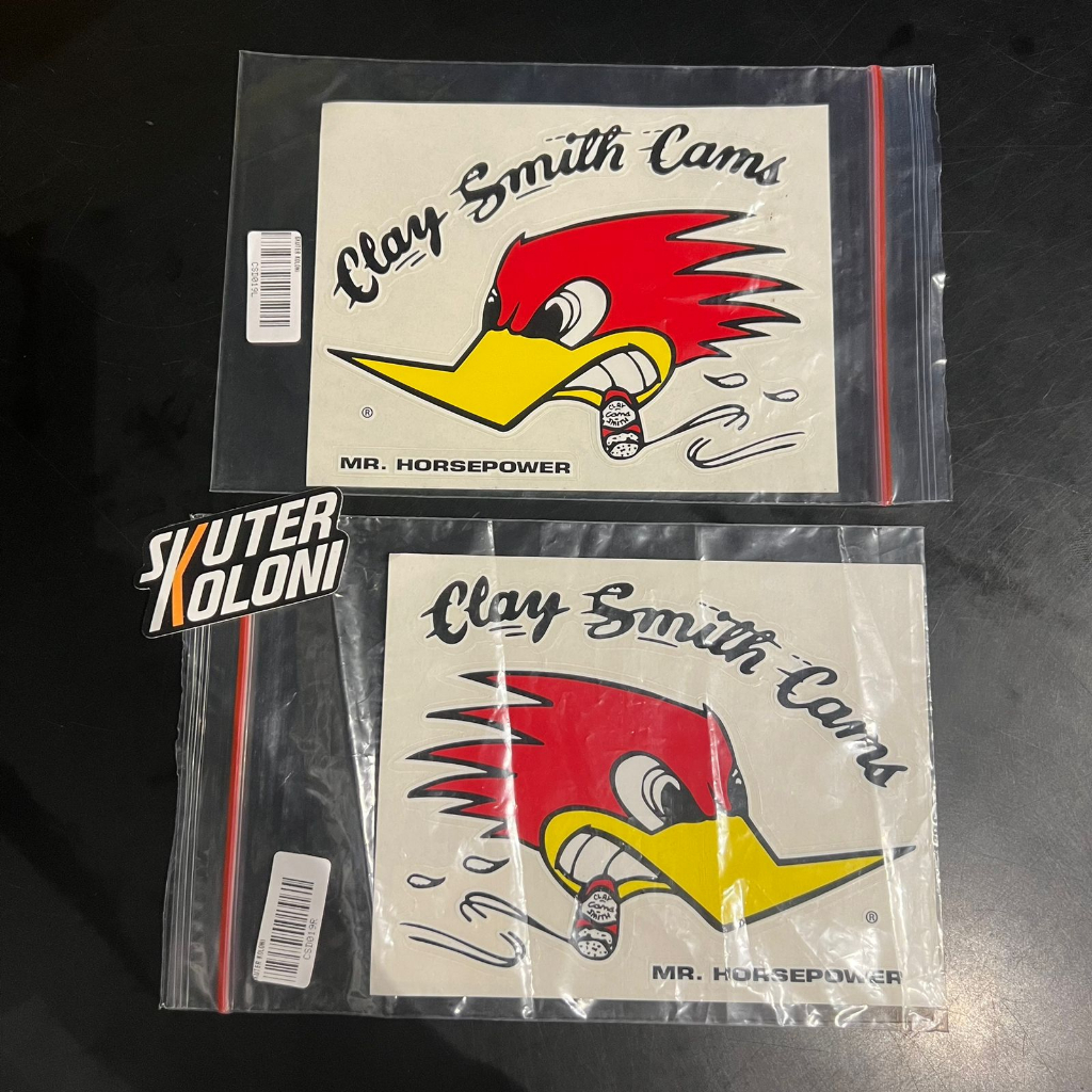 Jual MOONEYES Clay Smith Sticker 15cm x 11cm Original made in japan ...