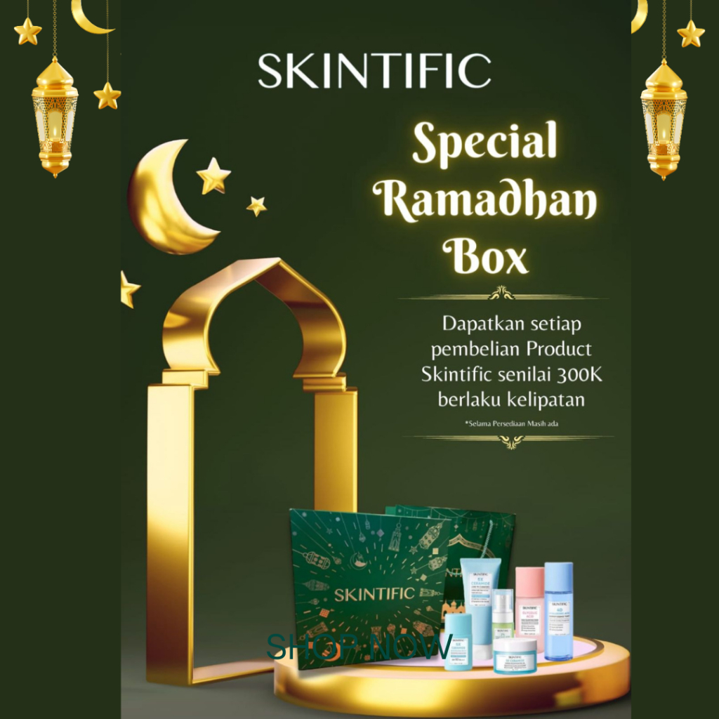 Jual SKINTIFIC Special Box Hampers Ramadhan | Shopee Indonesia