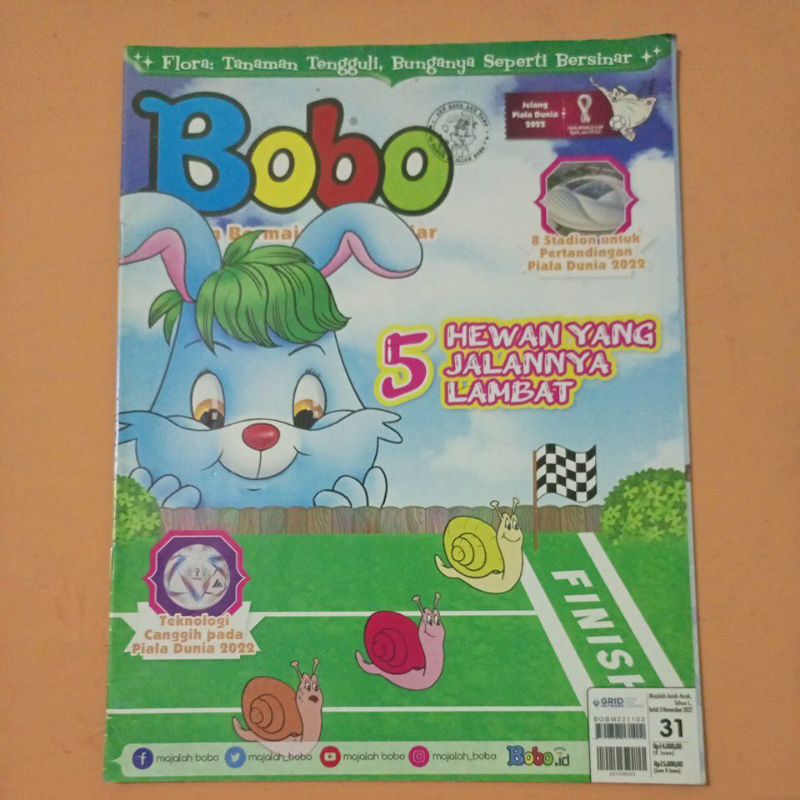Jual Majalah Bobo Edisi 3 November 2022 | Shopee Indonesia