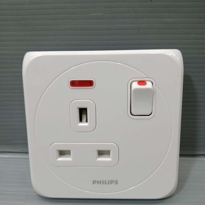 Jual PHILIPS Simply Stop Kontak AC Saklar ON OFF | Shopee Indonesia