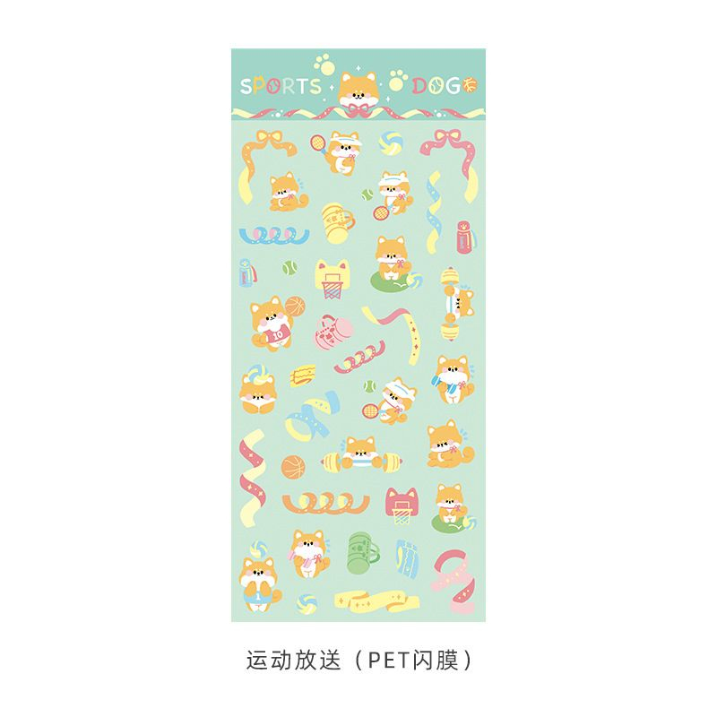 Jual Cute Animal Deco Sticker / Stiker Bujo Motif Hewan Lucu / Bullet ...