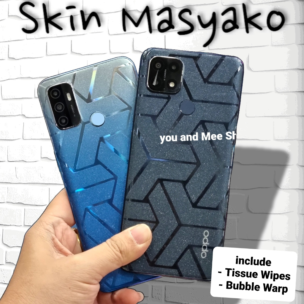 Jual Skin Carbon Masyako OPPO A60 A98 A18 A78 A58 A38 A5 PRO A3 A54 A55 ...