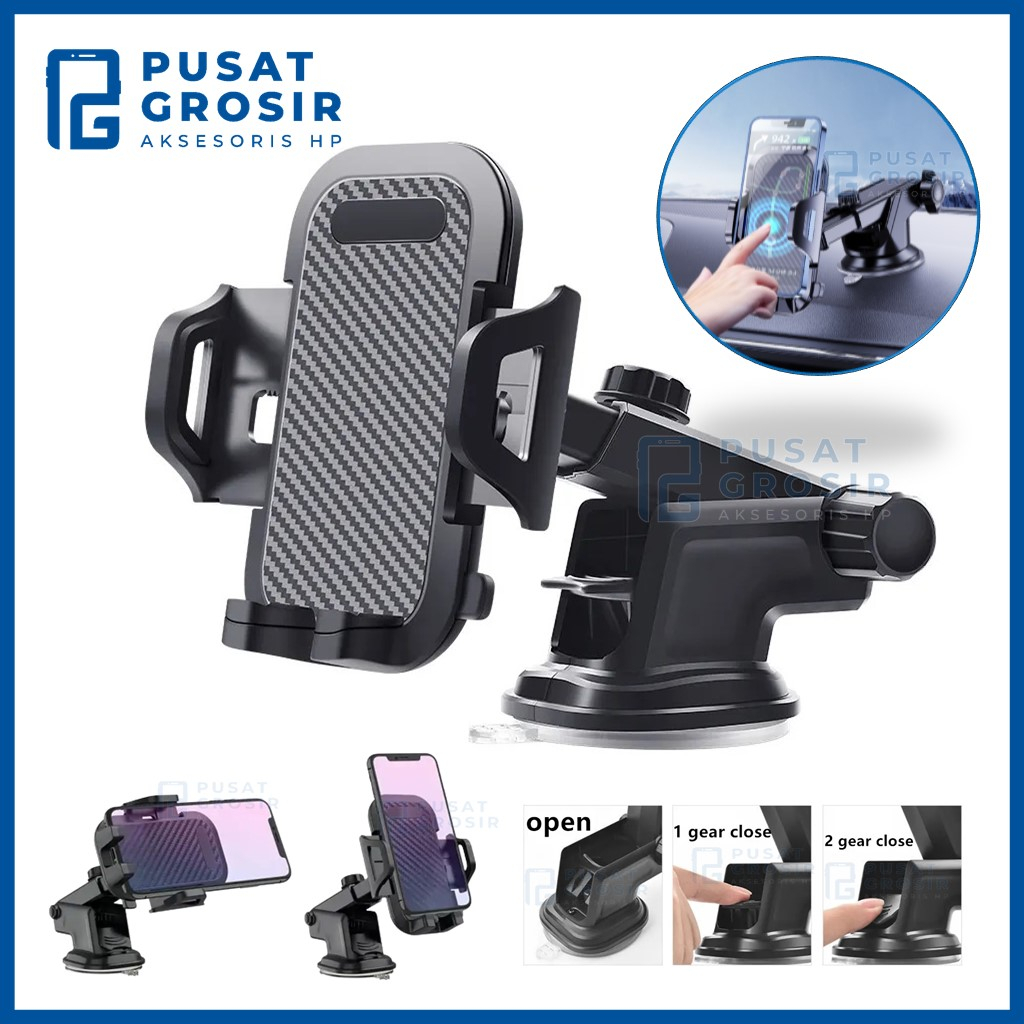 Jual Car phone holder mobil HS3100 HS-3100 stand handphone alat ...