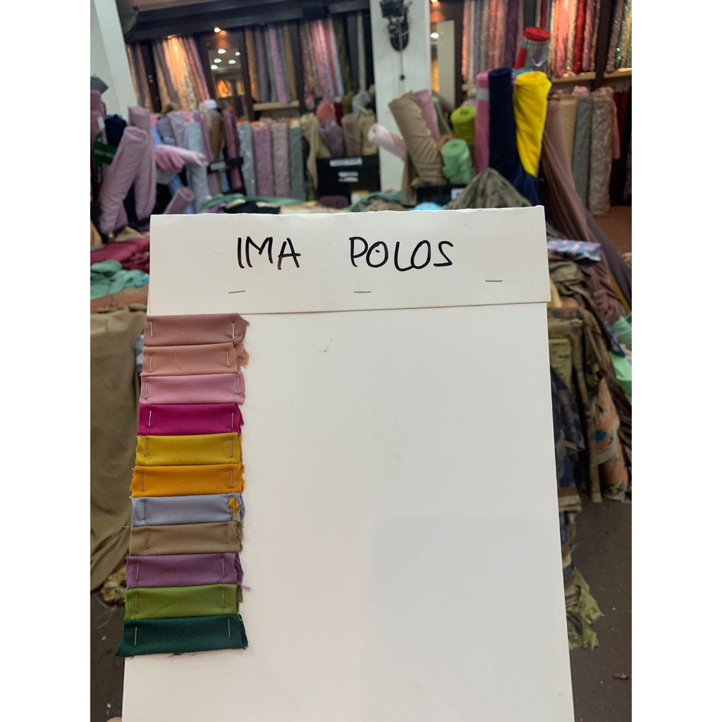 Jual BAHAN KAIN KATUN IMA POLOS | Shopee Indonesia