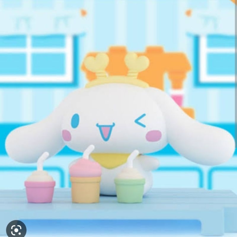 Jual Sanrio Figure Cinnamoroll Plan of Weekend Series 7x7x7cm Cinamorol ...